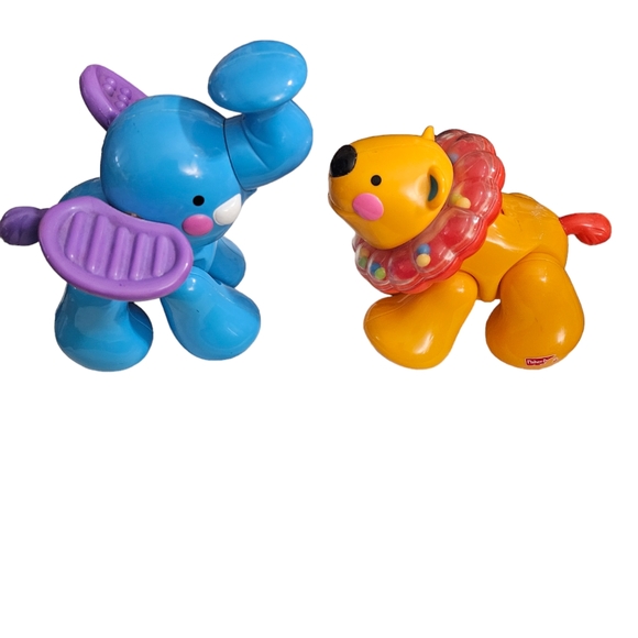 Fisher-Price | Toys | 2 Fisherprice Amazing Baby Lion And Tiger Twist ...